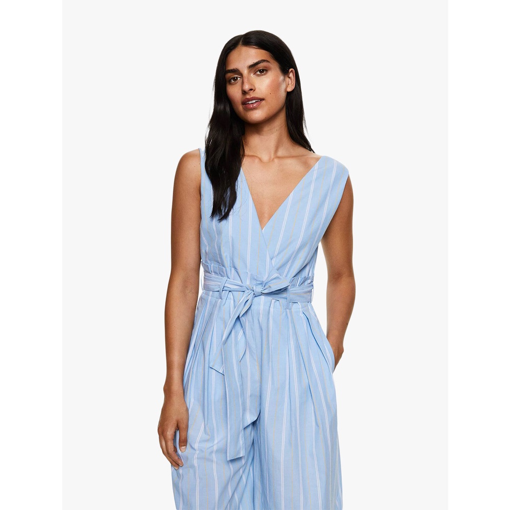 Jual MANGO - ONE-PIECE SUIT GABRIELA-H - SKY BLUE - S | Shopee Indonesia