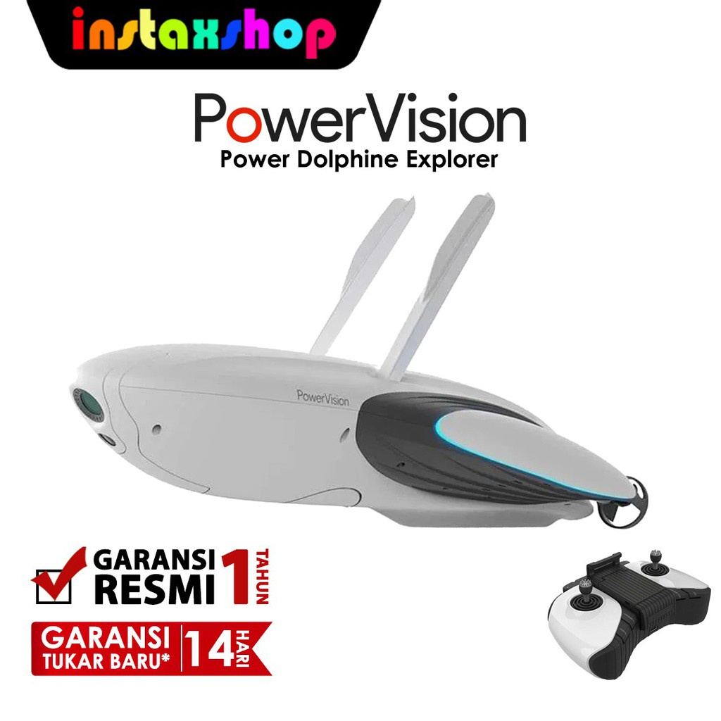 Jual Power Vision Power Dolphin Explorer Underwater Drone 4K PowerDolphin | Shopee Indonesia