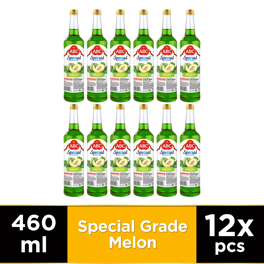Jual ABC Sirup Special Grade Melon 460 ml - Multi Pack 12 pcs | Shopee ...