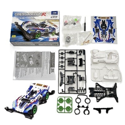 Jual Rep Tamiya Mini 4wd Merk Jiepin Great Magnum R FM-A Chassis ...