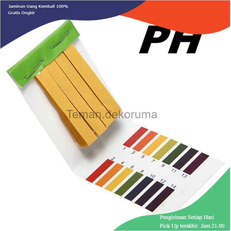 Jual TD - PLH JINLIDA Kertas Ukur Uji PH Tester Air Minum Akuarium 72 ...