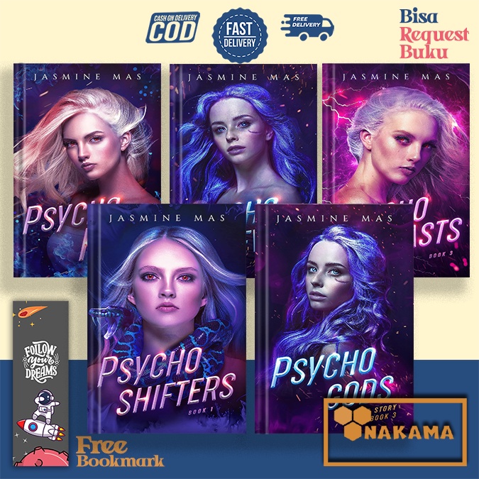 Jual Cruel Shifterverse (6 book series) Psycho Shifters | Fae | Beasts ...