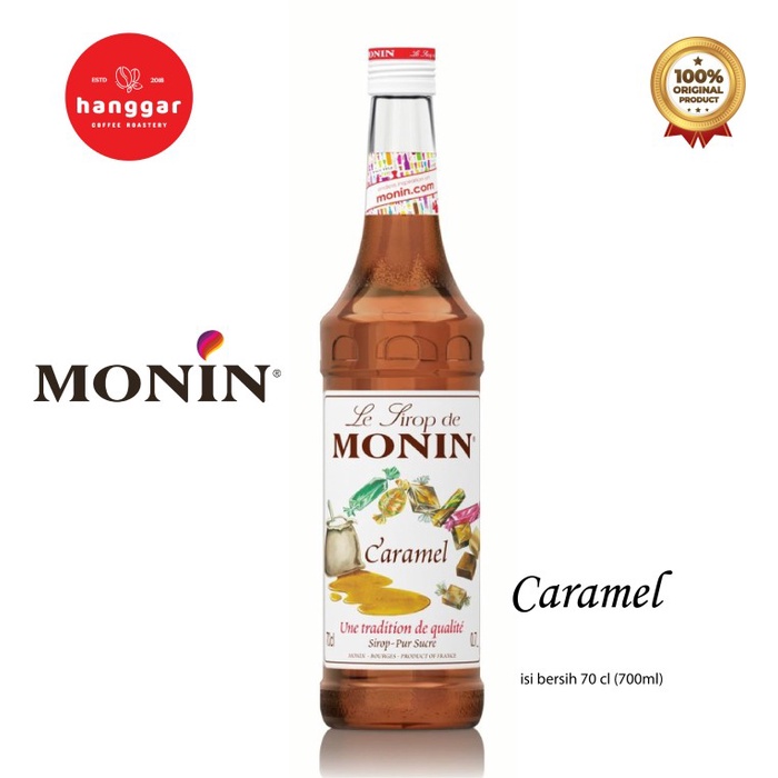 Jual Sirup MONIN CARAMEL 70cl ( 700ml ) | Shopee Indonesia