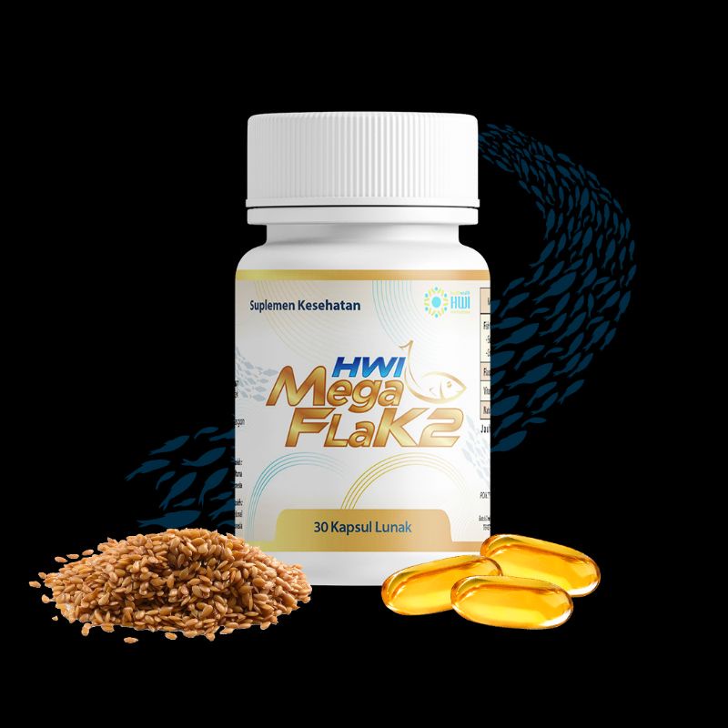 Jual MINYAK IKAN HWI MEGA FLAK 2 FISH OIL SUPLEMEN KESEHATAN | Shopee Indonesia