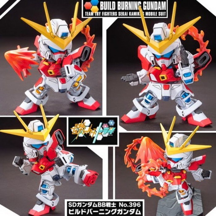 Jual Bandai Original SD BB Build Burning Gundam | Shopee Indonesia