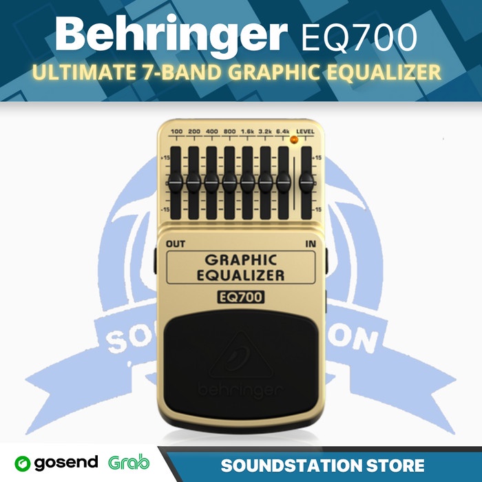 Jual Behringer EQ700 Guitar Graphic Equalizer Pedal - Efek Gitar ...