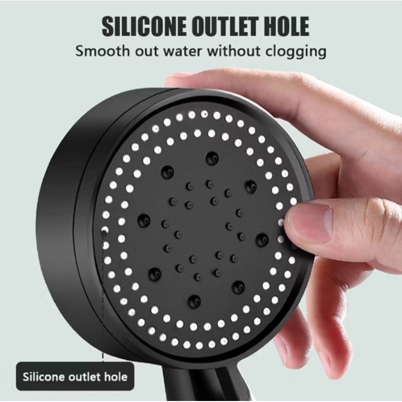 Jual Keran Air dengan 5 Mode Air Shower set Head Shower Handheld Shower Kamar Mandi Set Kepala ...