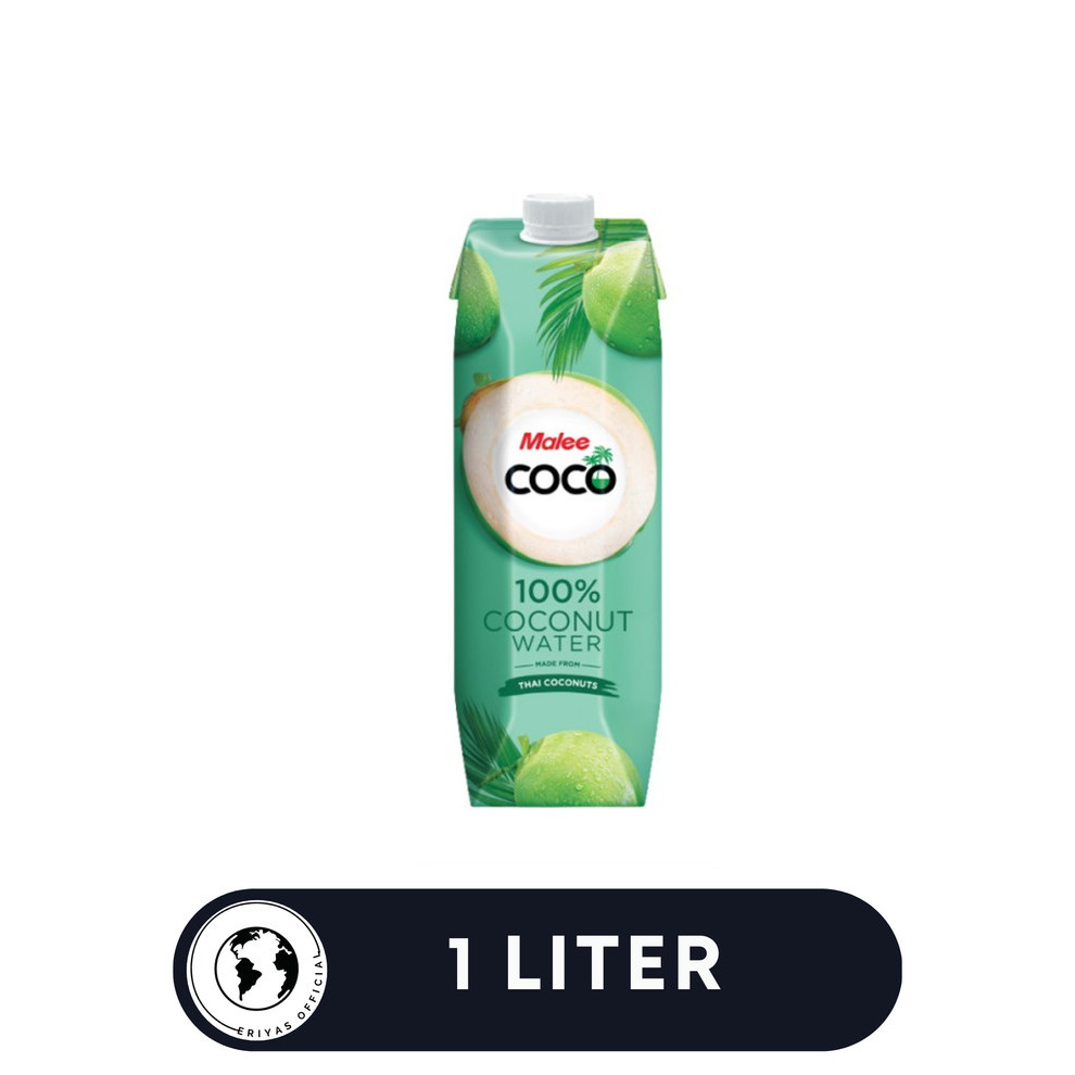 Jual Malee Minuman Air Kelapa Coconut Water 1 Dus - 1 Liter | Shopee ...