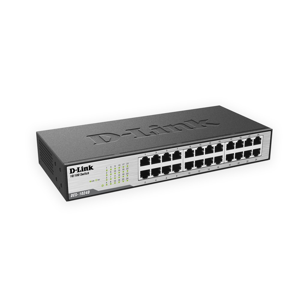 Jual D-LINK SWITCH 24 PORT DES-1024D Resmi | Shopee Indonesia