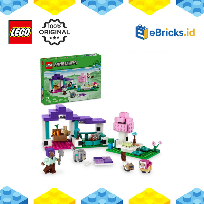 Jual Lego Minecraft 21253 The Animal Sanctuary | Shopee Indonesia