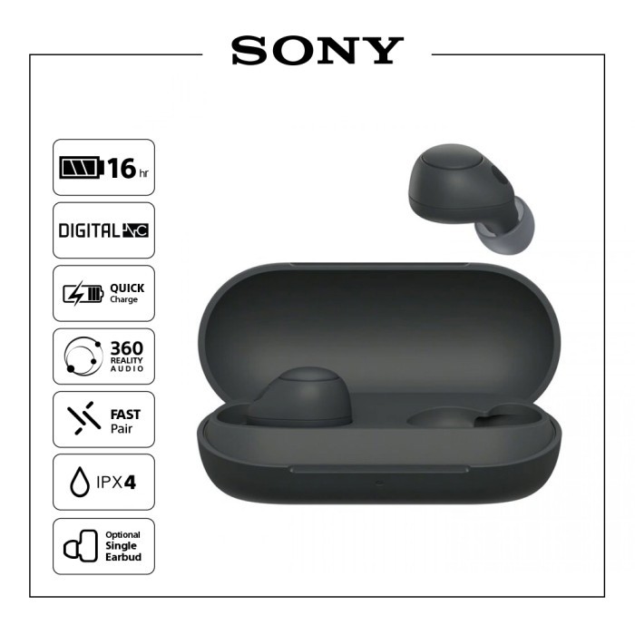 Jual SONY WF-C700N Noise Cancelling Truly Wireless / WFC700N - White ...