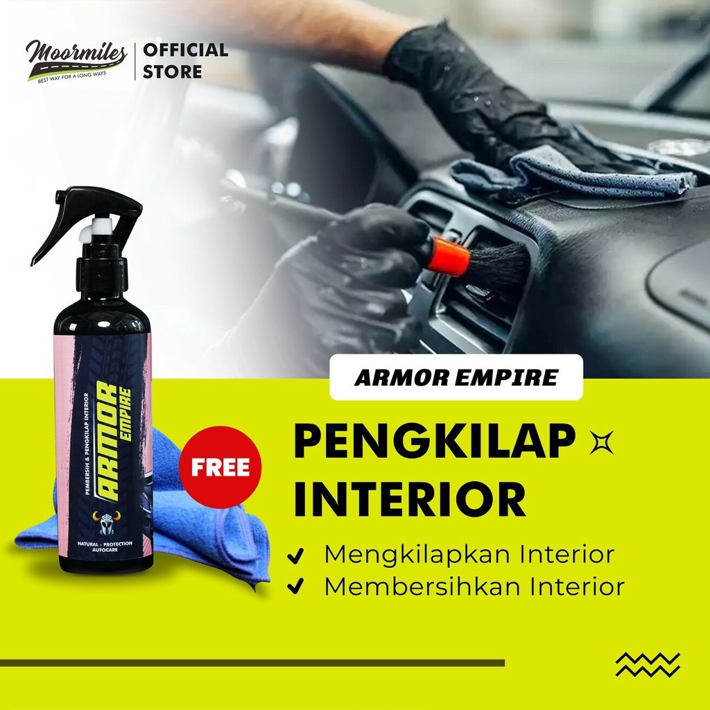 Jual ARMOR EMPIRE BY MOORMILES | PENGKILAP INTERIOR, JOK, DASHBOARD, DOORTRIM, BAHAN KULIT ...