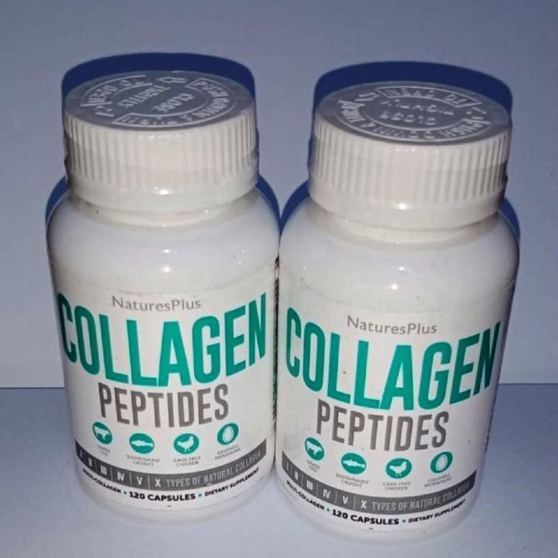 Jual natures plus collagen peptides 120 capsules, Tingkatkan kesehatan ...