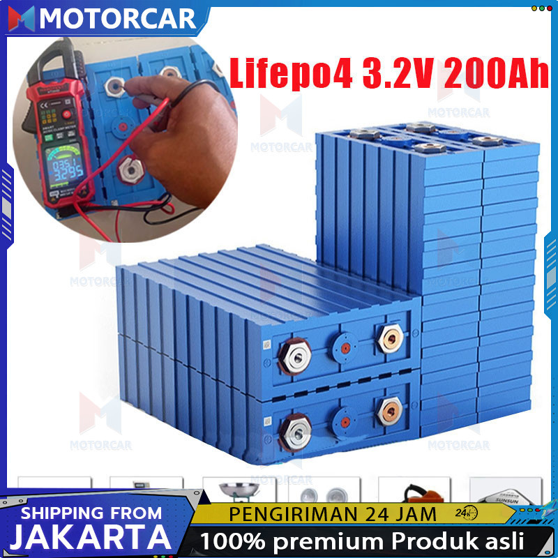 Jual Barang baru Baterai Lifepo4【 CATL 200AH Baterai】Baterai Surya Kekuatan Besar 3.2V 30ah ...