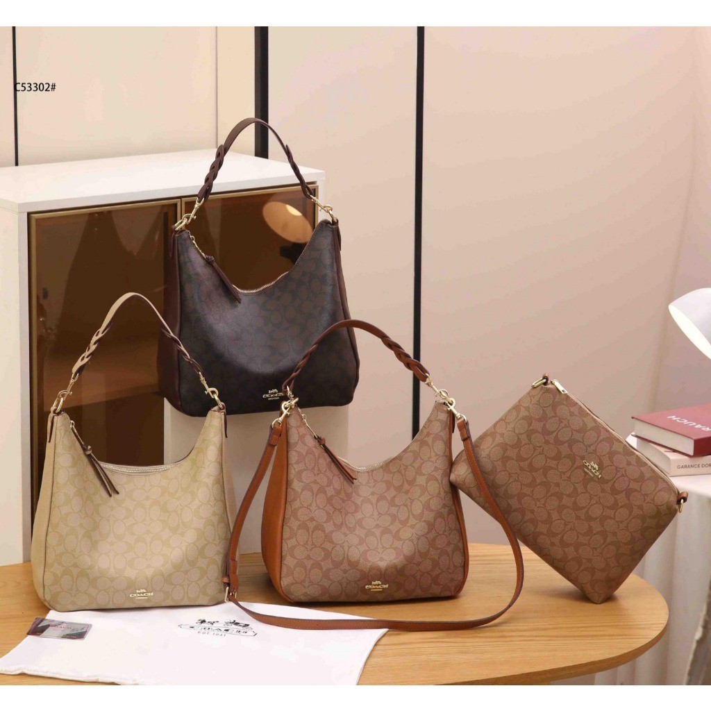 Jual JP TAS CO C53302 Jules Hobo in Signature Canvas 2in1 HRA | Shopee ...