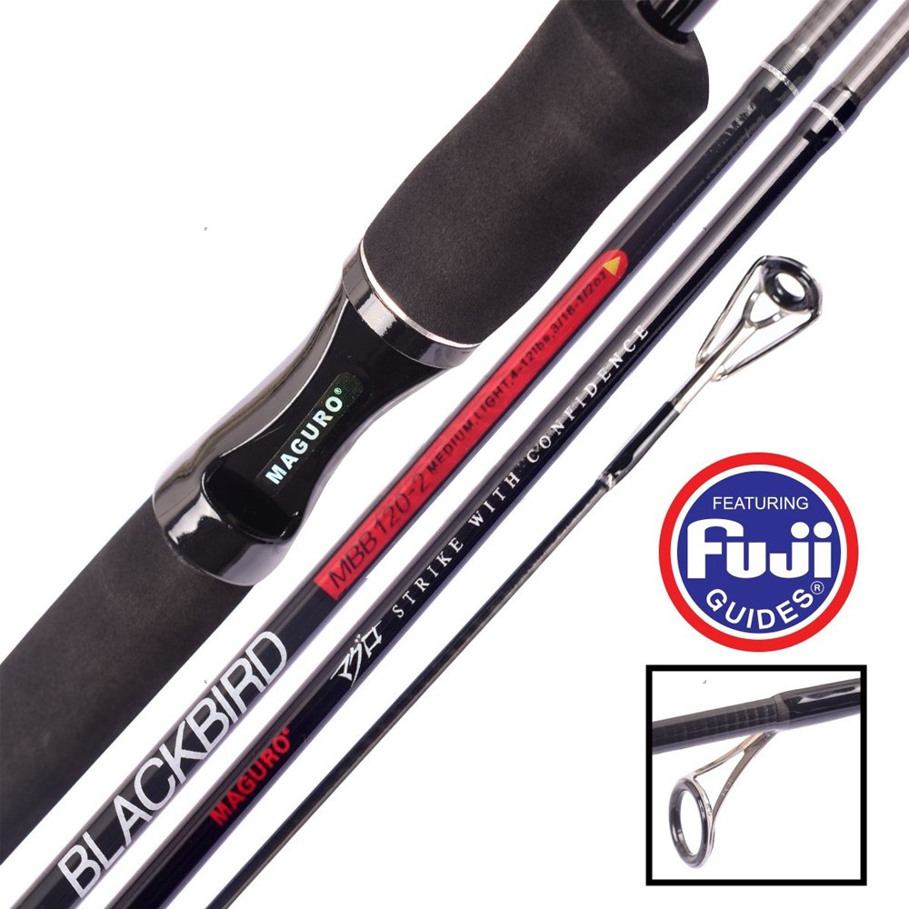 Jual Stick Joran Spinning ORIGINAL MAGURO BLACKBIRD | Harian Ikan Mas ...