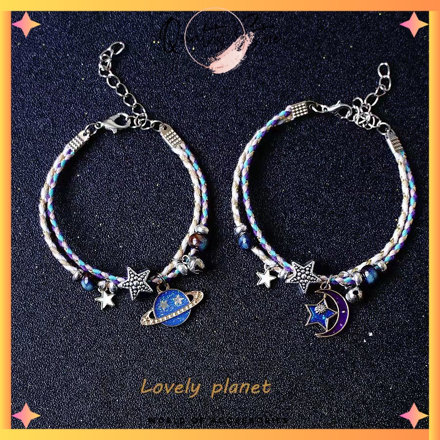 Jual QS - GELANG TANGAN ICON UNIVERSE FASHION KOREA / GELANG TALI KOREA ...
