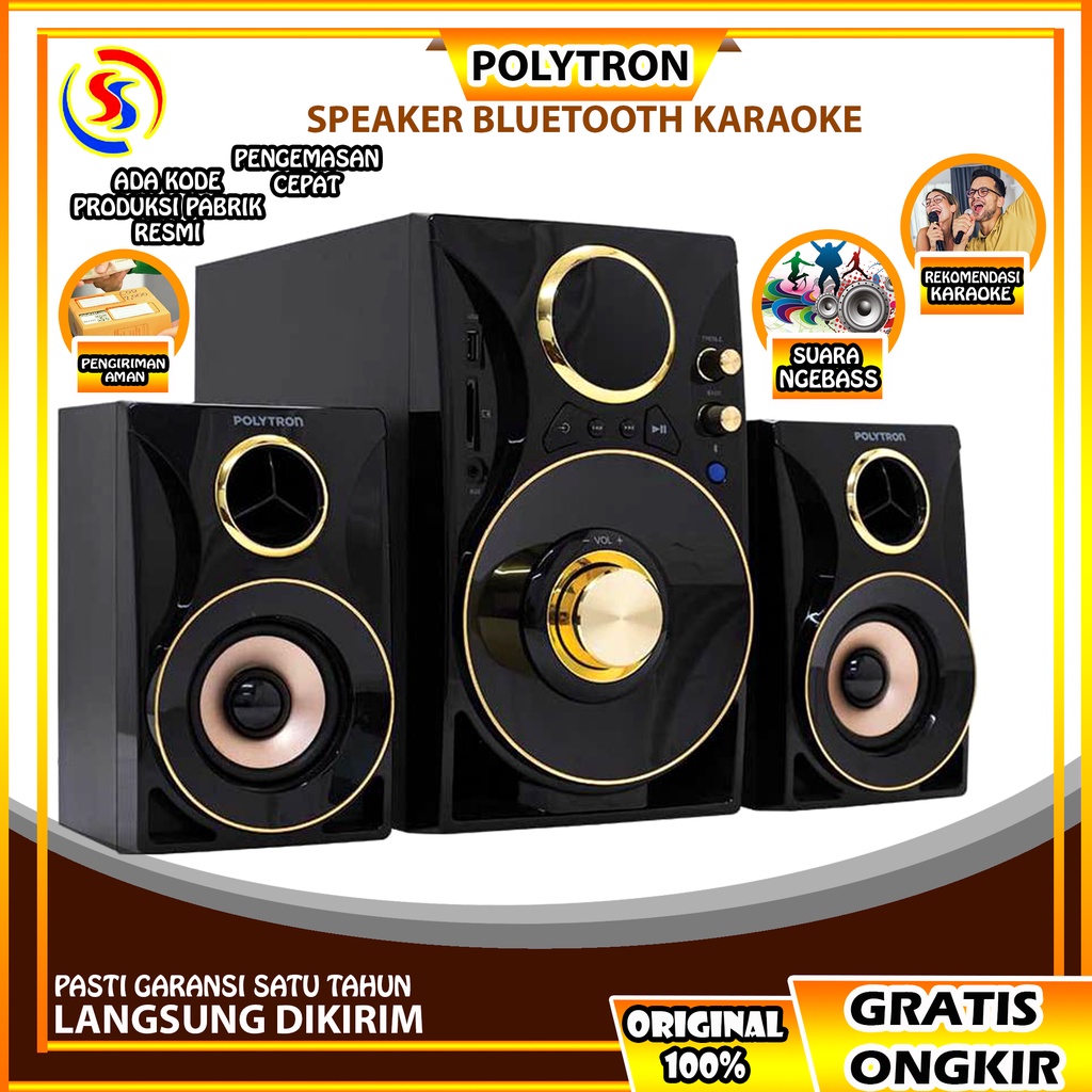Jual Speaker Polytron Speaker Bluetooth Speaker Bluetooth Bass Pma 9310