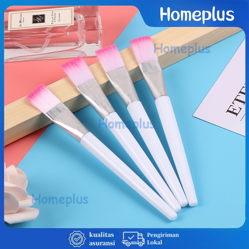 Jual HomePlus Kuas Masker Kuas Makeup Brushes Kosmetik Pink Bening Kuas ...