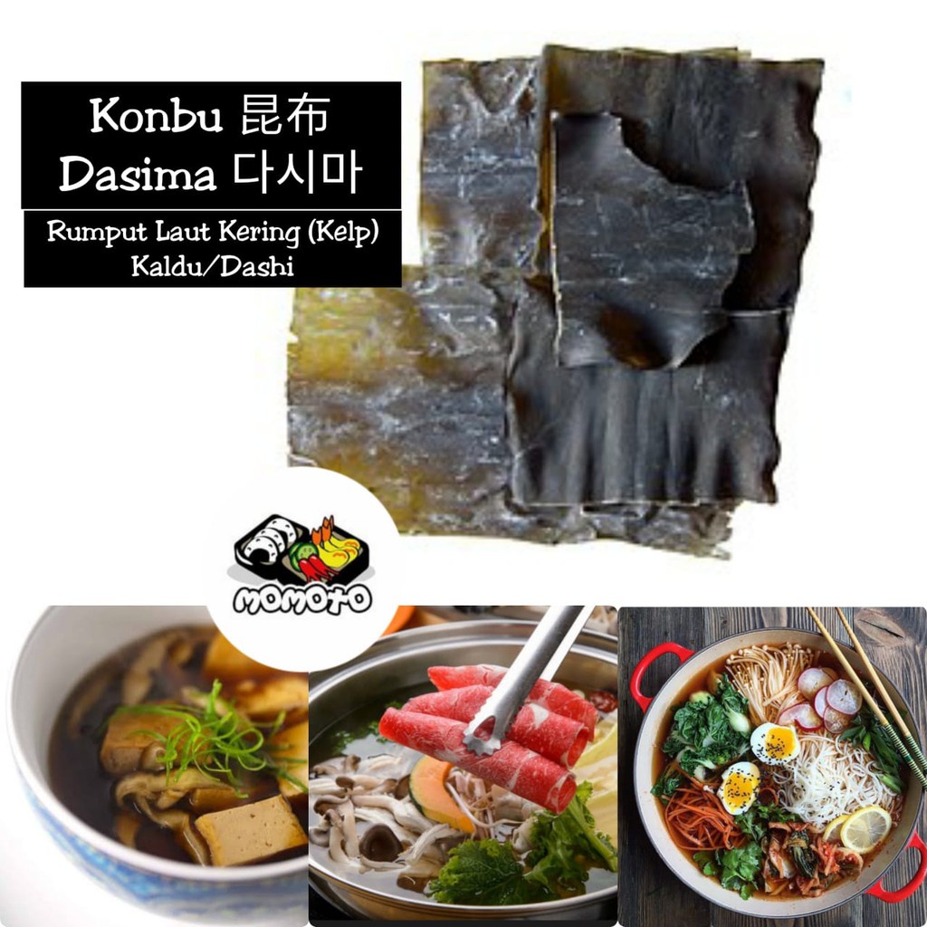 Jual Kombu Dashi / Konbu / Dashima / Haidai / Kaldu Rumput Laut Import ...