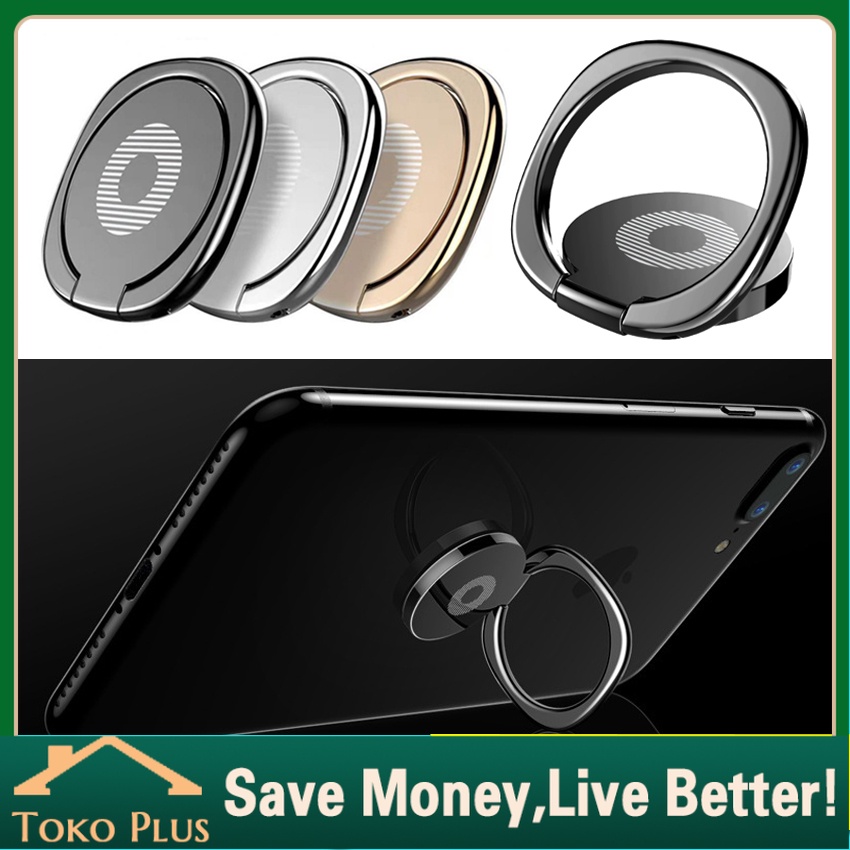 Jual Ring Holder HP Stand 360 Derajat Universal / Metal Ring Cicin ...