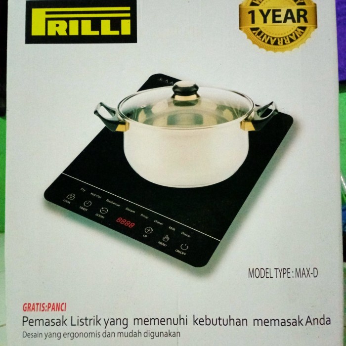 Jual KOMPOR LISTRIK BONUS PANCI / KOMPOR LISTRIK FRILLI / KOMPOR ...