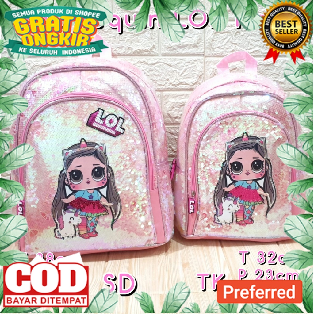 Jual TAS SEKOLAH ANAK KARAKTER BARU /Tas Sekolah Ransel Anak TK dan SD ...
