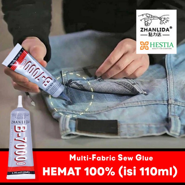 Jual Lem Kain patch bordir/ Lem Logo emblem / Lem layar touch screen hp ...