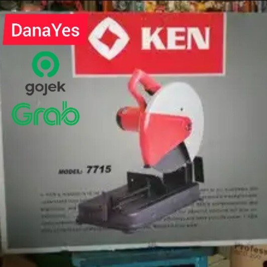 Jual Mesin Potong Besi Kayu Duduk Chop Saw Cutting Cut Off Machine KEN 7715 | Shopee Indonesia