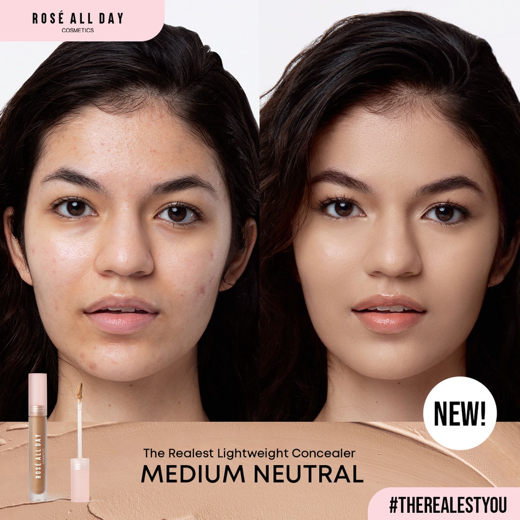 Jual Rosé All Day The Realest Lightweight Concealer | Shopee Indonesia
