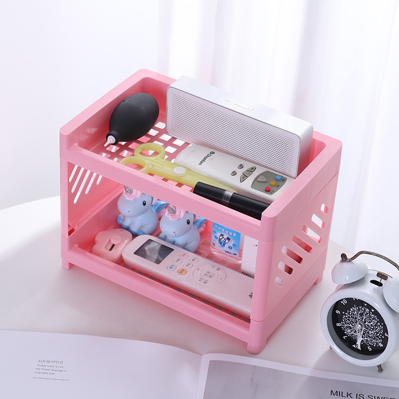 Jual [UNIK88] Rak Serbaguna Portable Murah / Meja Plastik Kosmetik Mini ...