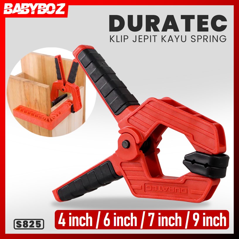 Jual BABYBOZ - DURATEC Klip Jepit Kayu Spring Clamp Strong Wood ...