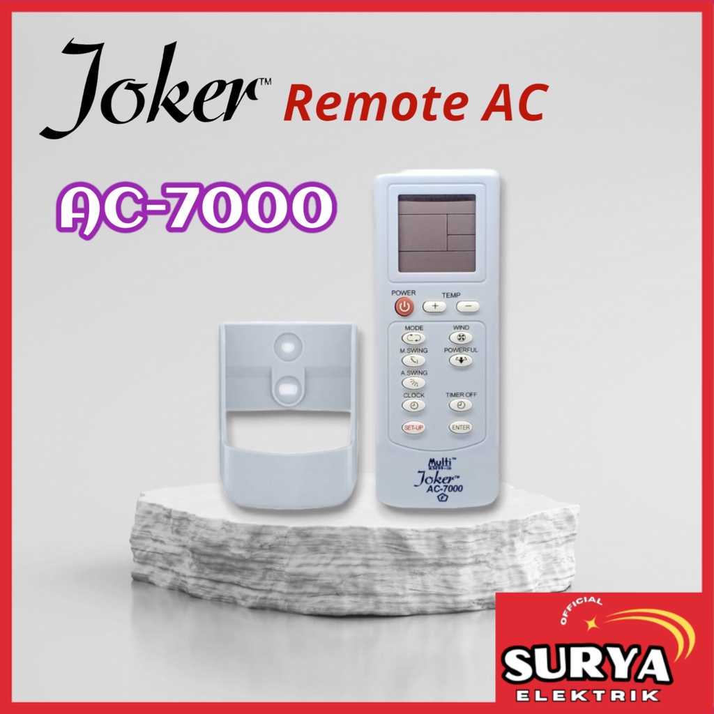 Jual Remote AC JOKER 7000 Universal / Multifungsi | Shopee Indonesia