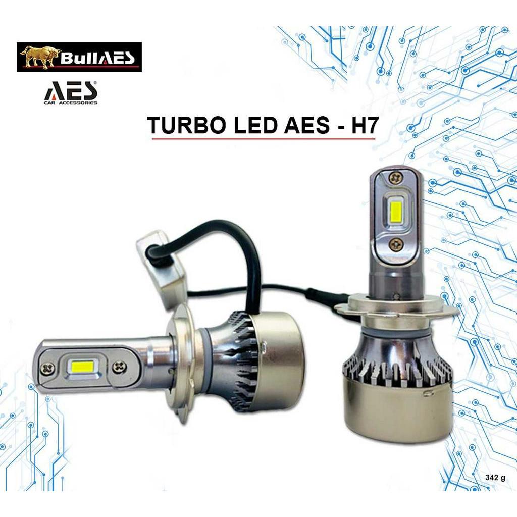 Jual Lampu Led H7 TURBO AES Garansi 1 Tahun | Shopee Indonesia