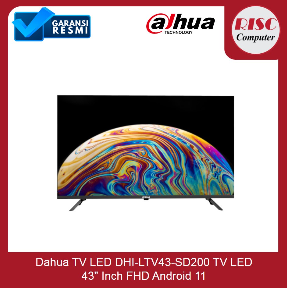 Jual Dahua TV LED DHI-LTV43-SD200 TV LED 43" Inch FHD Android 11 ...