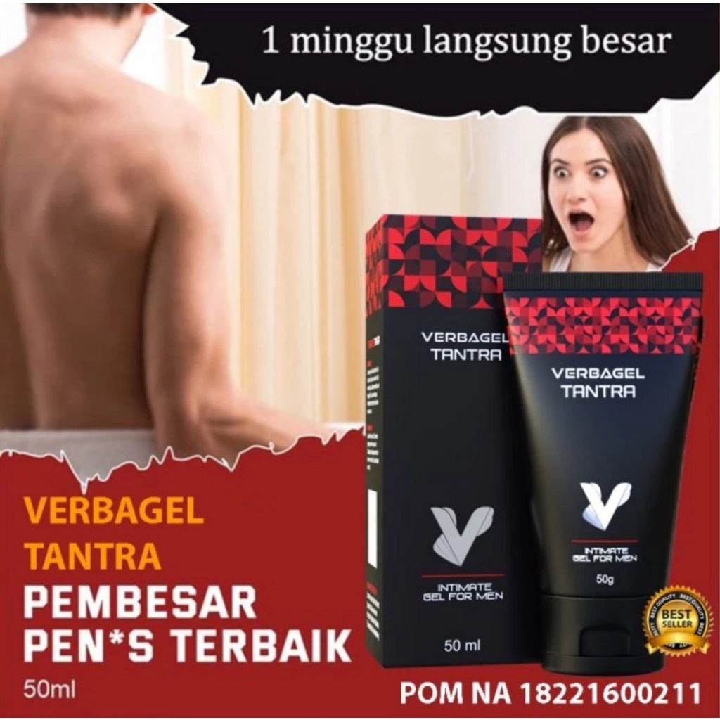 Jual Verbagel Tantra Asli BPOM - Pembesar Alat Vital Pria Mr P Permanen Dalam 1 Minggu Super Up ...