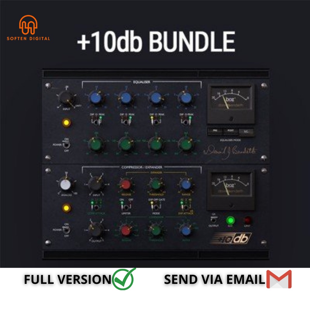 Jual Boz Digital Labs 10db Bundle VST Plugin Analog Modeled Equalizer, Compressor, Expander ...