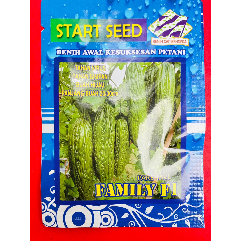 Jual Benih Pare FAMILY F1 kemasan 10gr Tahan Virus dr Start Seed S ...