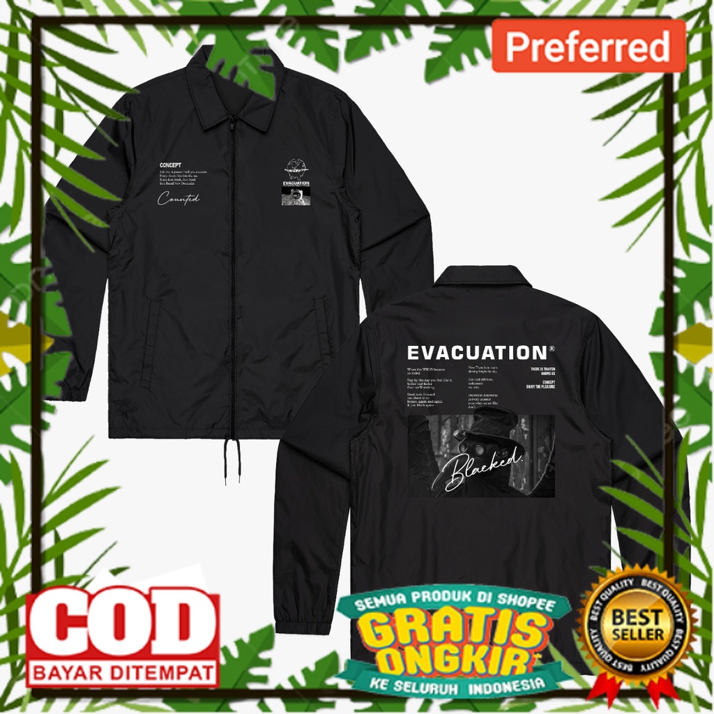 Jual JAKET PARASUT KEREN DESAIN MBOIS //MVP - Evacuation Coach Jaket ...