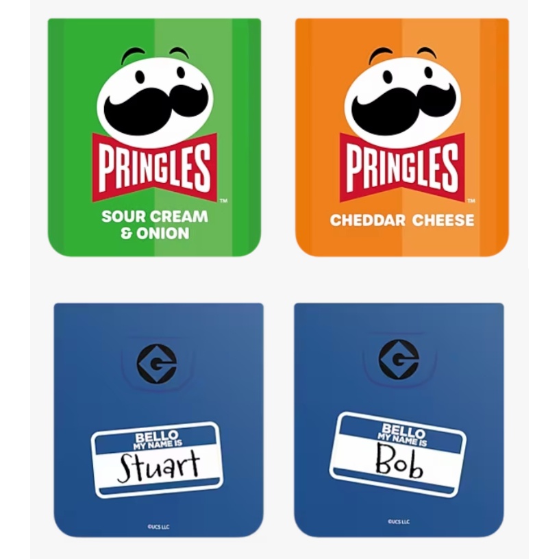 Jual Minions / Pringles Flipsuit Card Set for Galaxy Z Flip5 (case note ...