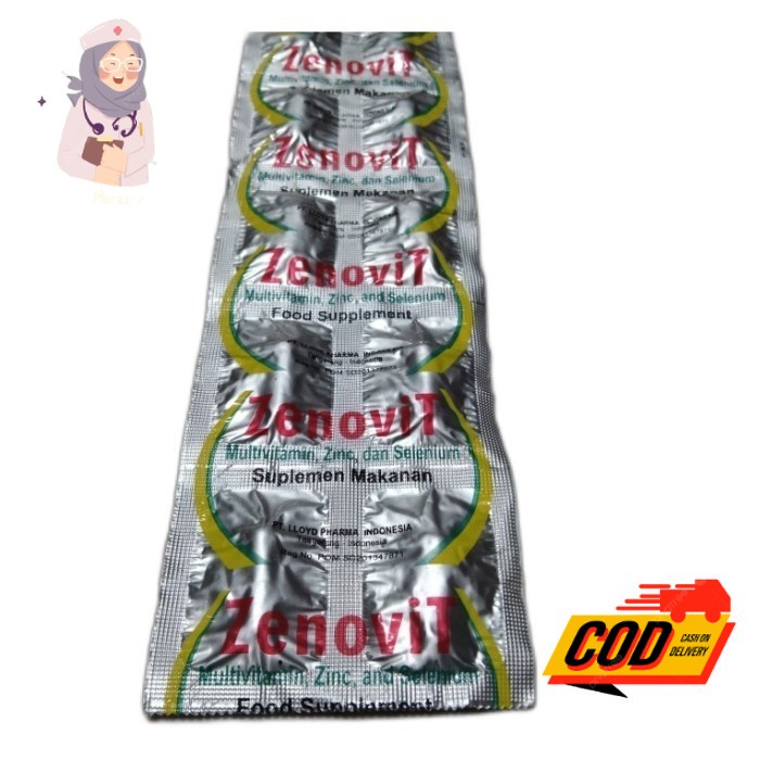 Jual READY ZENOVIT MULTIVITAMIN zinc (PROMO) | Shopee Indonesia