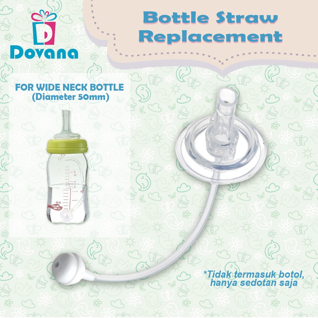 Jual Dovana Sedotan Pengganti Dot Nipple Karet Selang Botol Susu Bayi ...