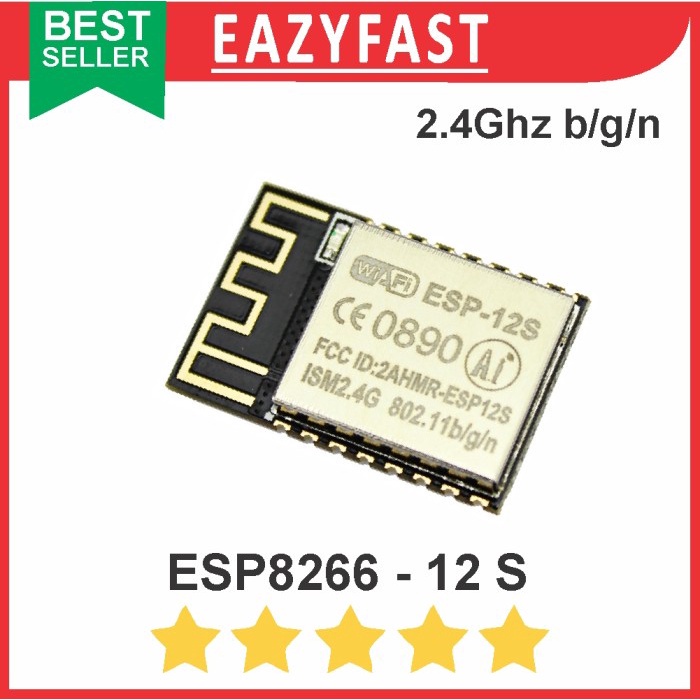 Jual ESP12S ESP8266-12S ESP 8266 12S 12 S Wifi Wireless Internet ...