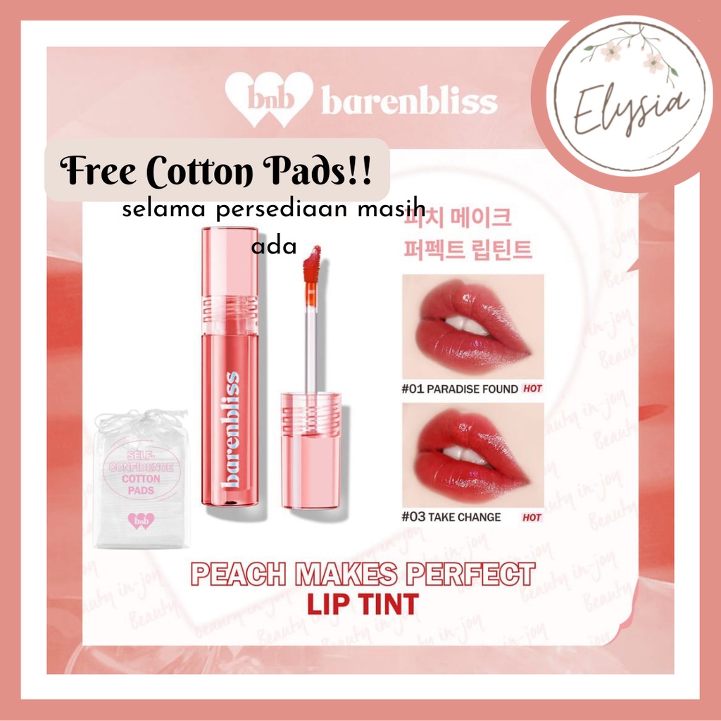 Jual [TERMURAH] Bnb Barenbliss Makes Perfect Lip Tint | Shopee Indonesia