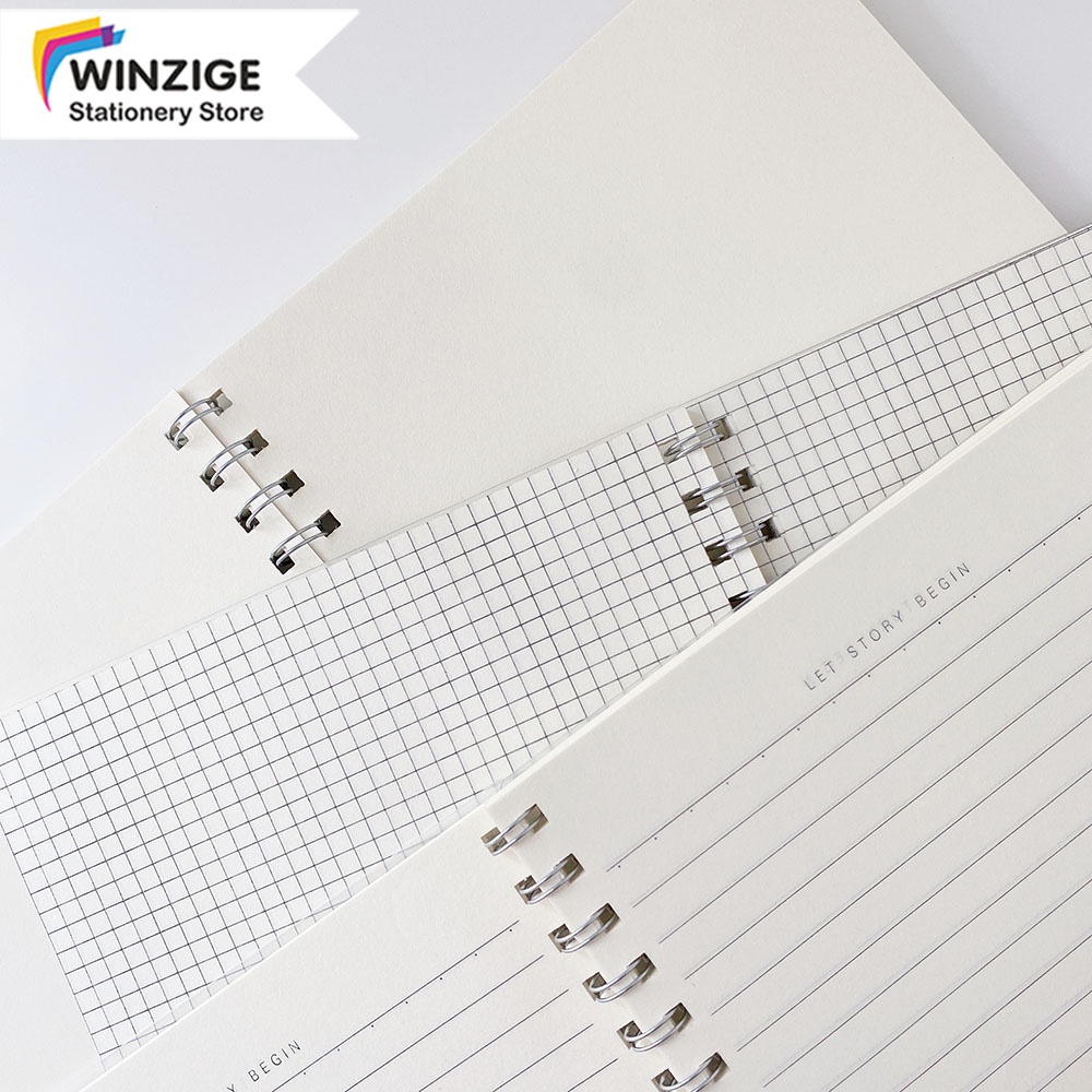 Jual Winzige A5 B5 Buku Catatan Notebook Spiral Garis Kotak Sketch ...