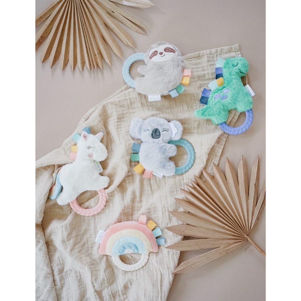 Jual Itzy Ritzy Rattle Pal Plush with Teether | Mainan Gigitan Bayi ...