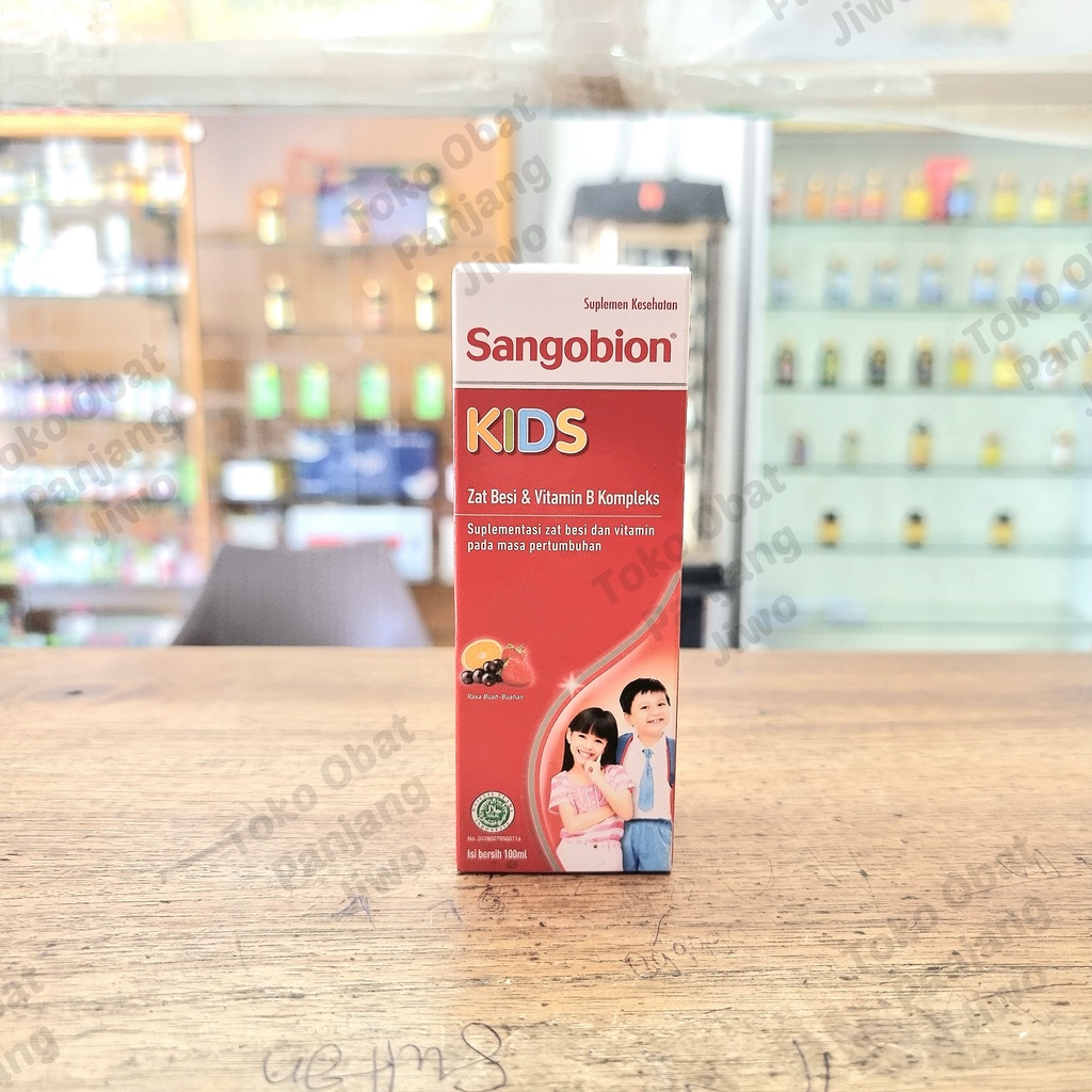 Jual Sangobion Kids 100ml Vitamin dan Suplemen Zat Besi | Shopee Indonesia