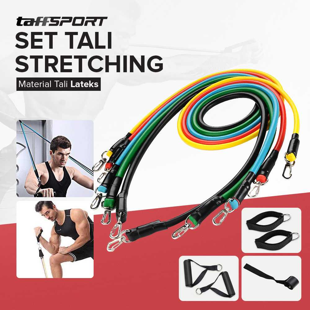 Jual Tali Stretching Pilates Tube Yoga You Can Do It 11 Set | Shopee ...