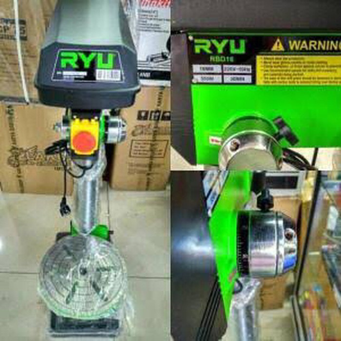 Jual Mesin Bor duduk Tekiro Ryu 16 mm Bench Drill | Shopee Indonesia