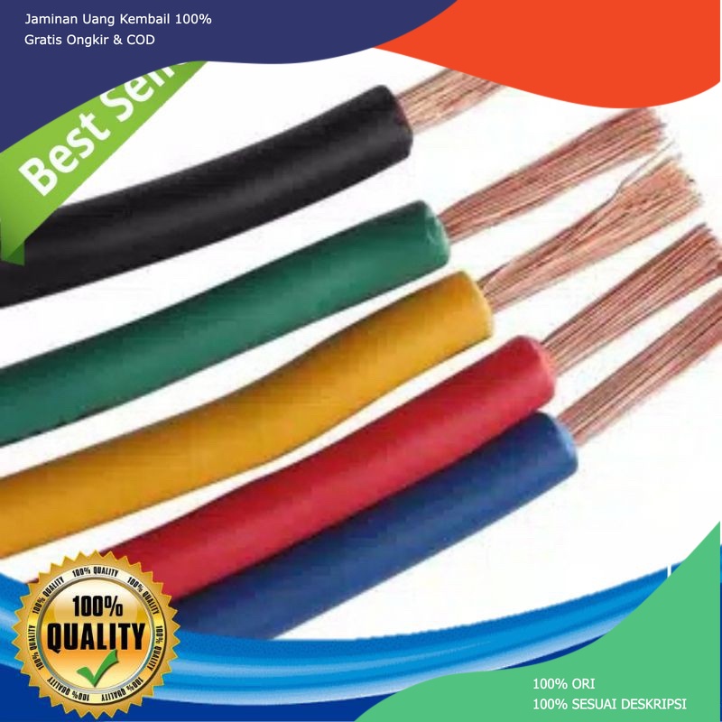 Jual KABEL NYAF 0.5 0.75 1.5 2.5 | Shopee Indonesia